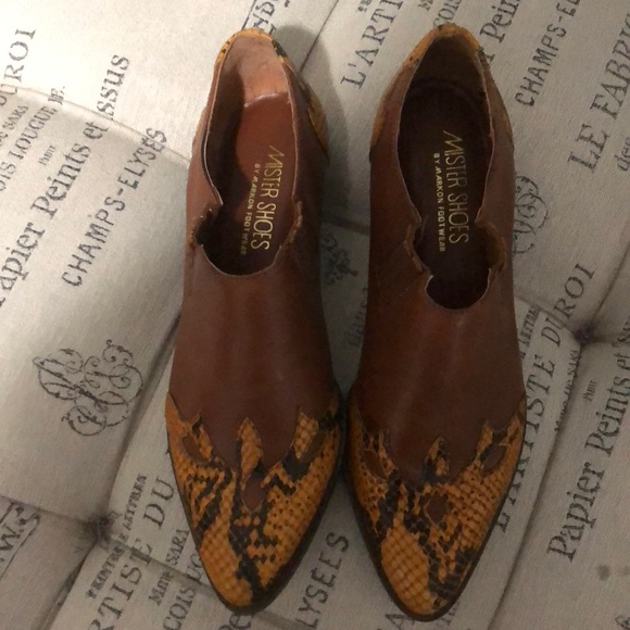 Mister Shoes by Markon Footwear | Shoes | Mister Shoes Brown Booties ...